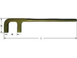 Ampcoスイス 防爆バルブウィールフック角型350mm CX1300B 1026437が22,166円【ココデカウ】