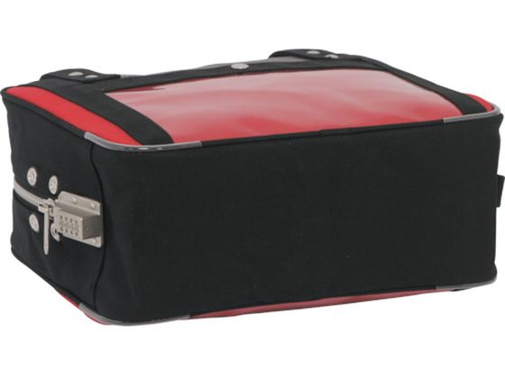 SANEI 帆布メール用ボストン(SS)SED-1錠付 赤 BTSSSED02【送料無料】 SANEI 帆布メール用ボストン(SS)SED-1錠付 赤 BTSS-SED-02 1141891が