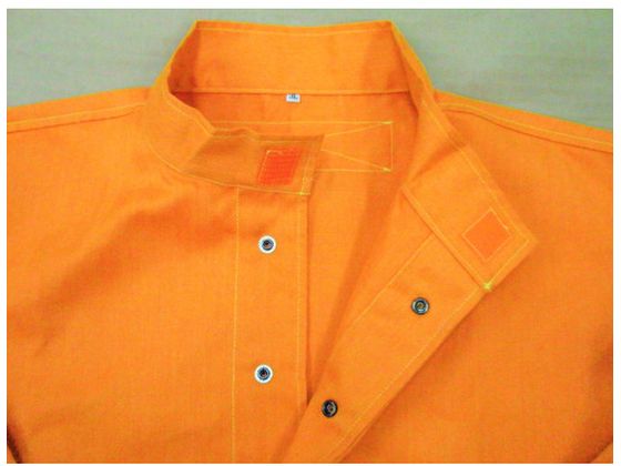 吉野 ハイブリッド 耐熱・耐切創 作業服 上着 ネイビーブルー 8290844