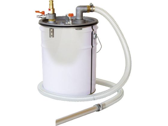 アクアシステム 液体エア式バキュームポンプ オイルオープンペール缶