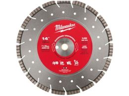 milwaukee 14インチ 356mm ダイヤモンドブレード セグメントウェーブ型 49-93-7140 5349114が47,228円 ...